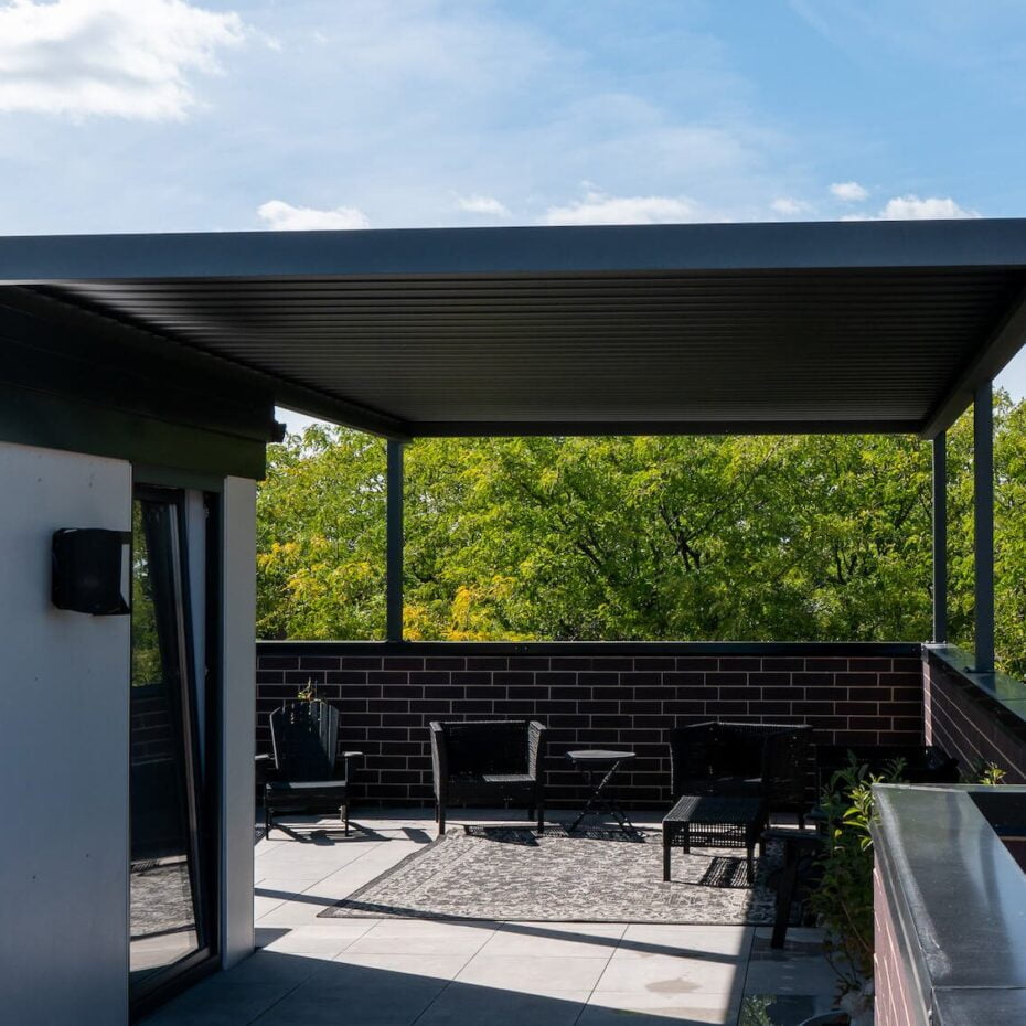 Pergola pavėsinė Bioclimatic - brevo.lt